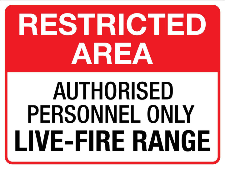 Shooting Range Signs | Gun Range Signage – New Signs