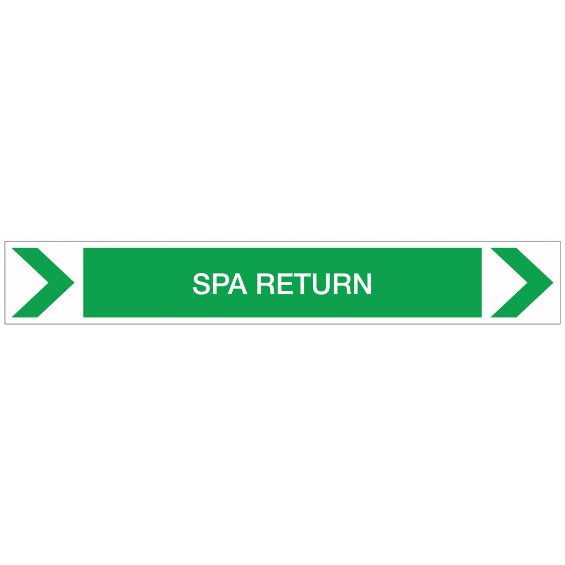 Pool/Spa - SPA Return (Right) - Pipe Marker Sticker – New Signs