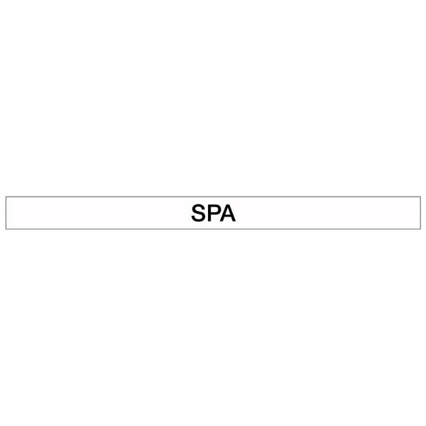 Pool/Spa - SPA - Pipe Marker Sticker – New Signs