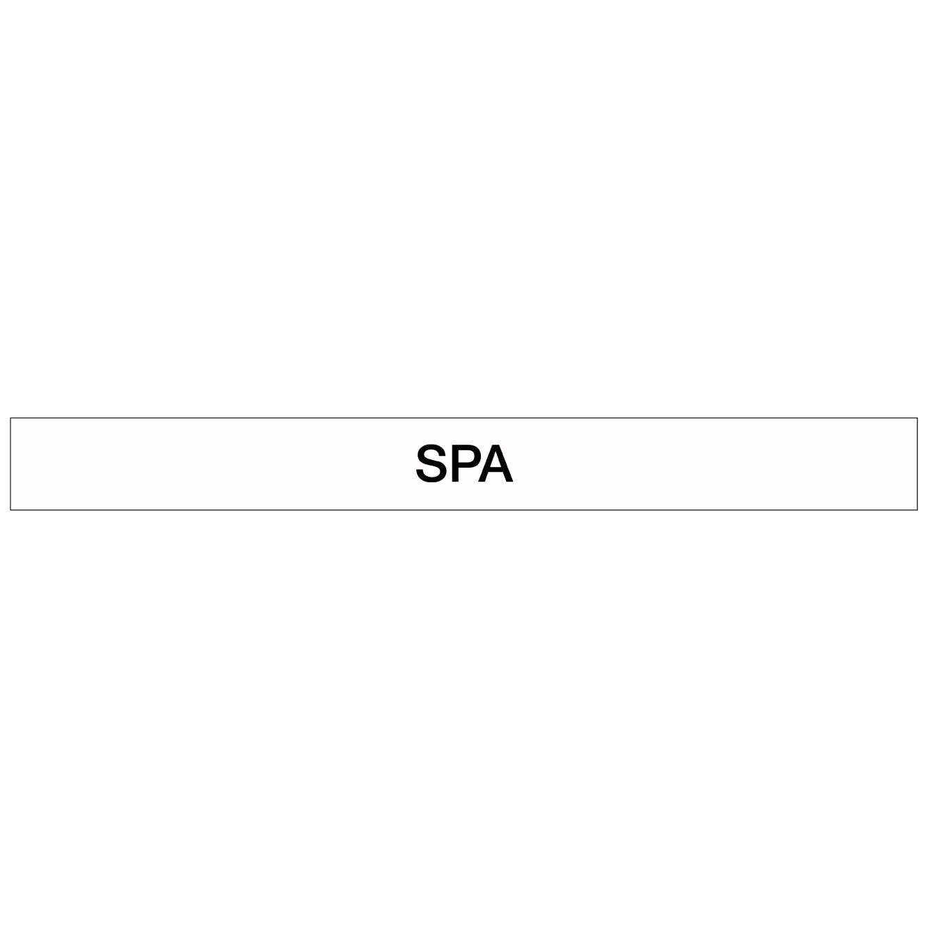 Pool/Spa - SPA - Pipe Marker Sticker – New Signs