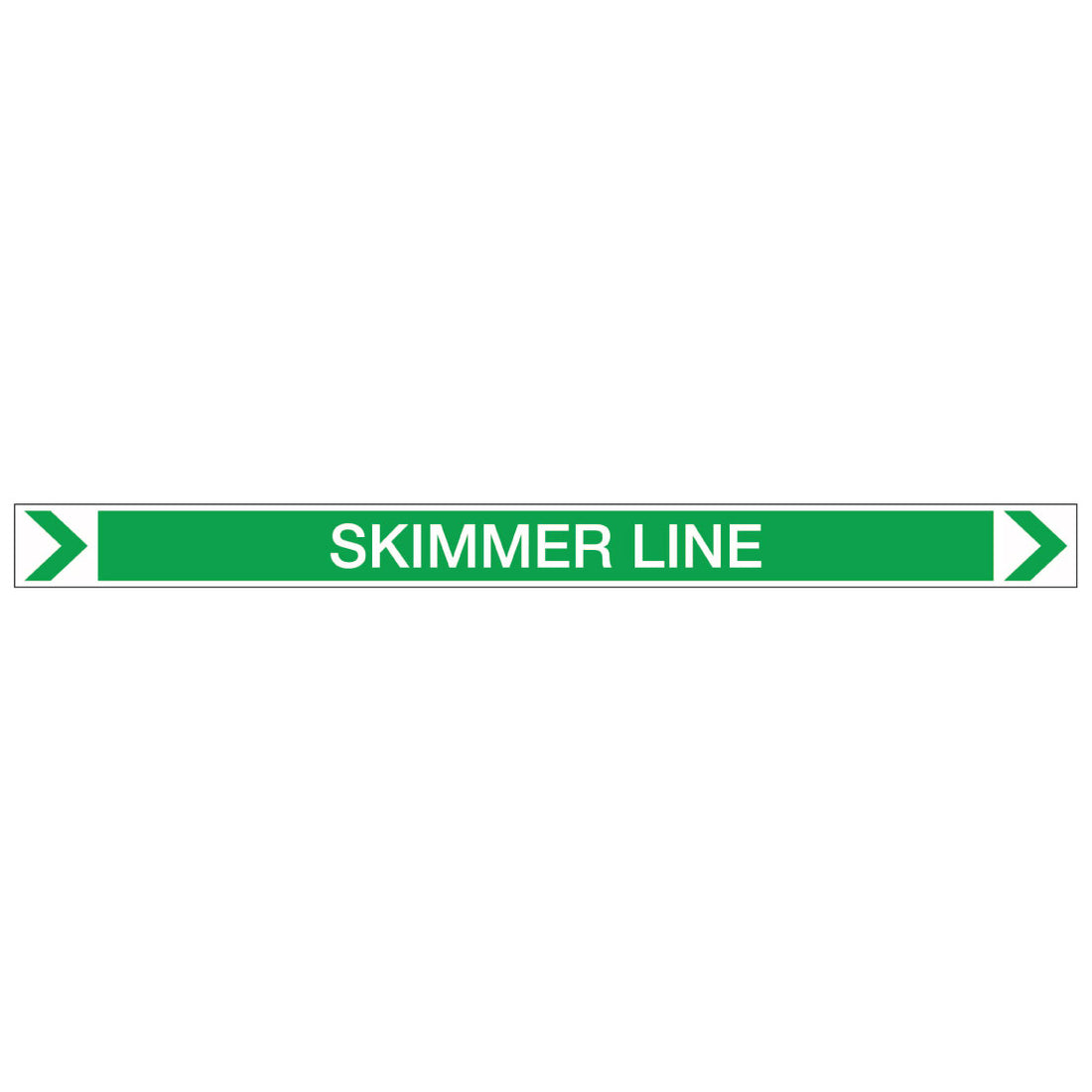 Pool/Spa - Skimmer Line (Right) - Pipe Marker Sticker – New Signs