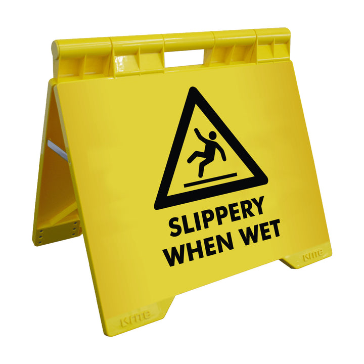 Slippery When Wet" Signs for Maximum Safety | New Signs