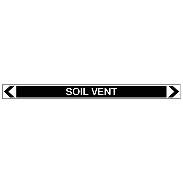 Miscellaneous - Soil Vent - Pipe Marker Sticker – New Signs