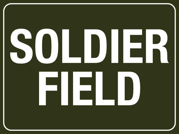 Soldier Field Sign – New Signs