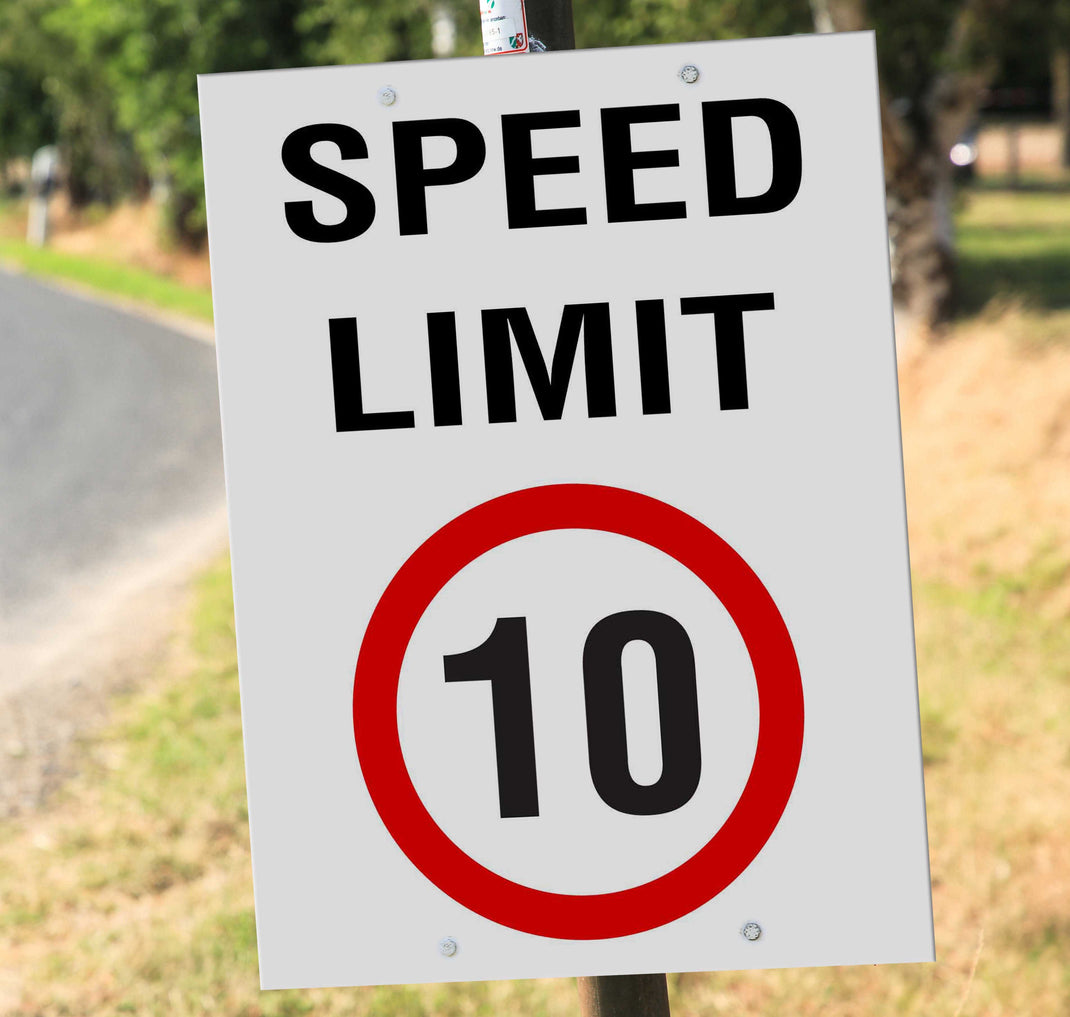 Speed Restriction Signs | Speed Limit Signs – New Signs