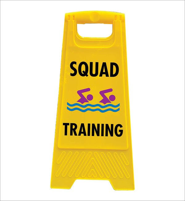Yellow A-Frame - Squad Training – New Signs