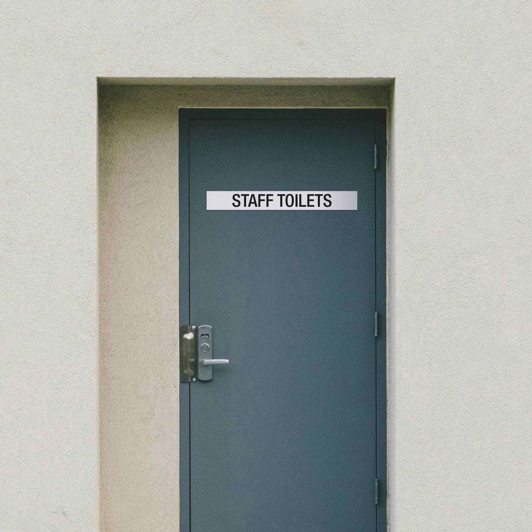 Statutory Signage – New Signs