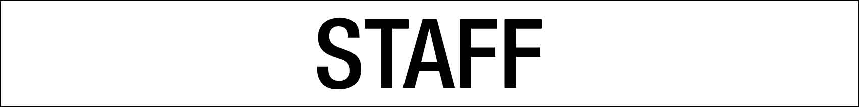 Staff - Statutory Sign – New Signs