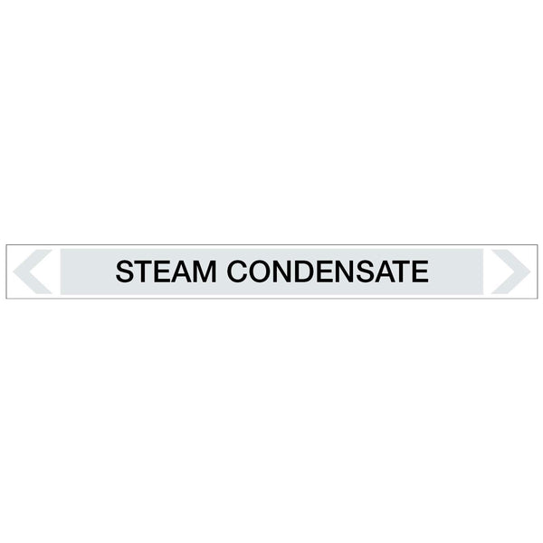Steam - Steam Condensate - Pipe Marker Sticker – New Signs