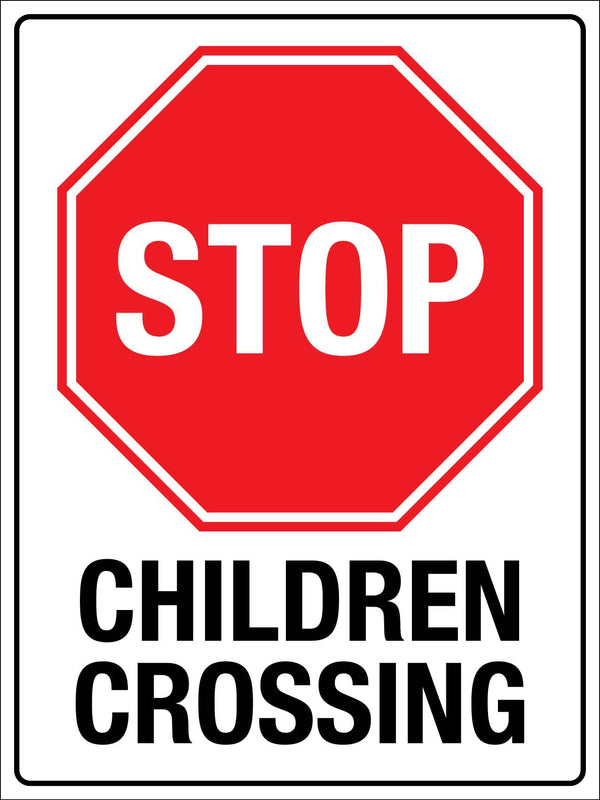 Stop Children Crossing Sign – New Signs