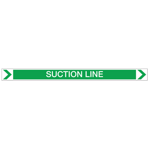 Pool/Spa - Suction Line (Right) - Pipe Marker Sticker – New Signs