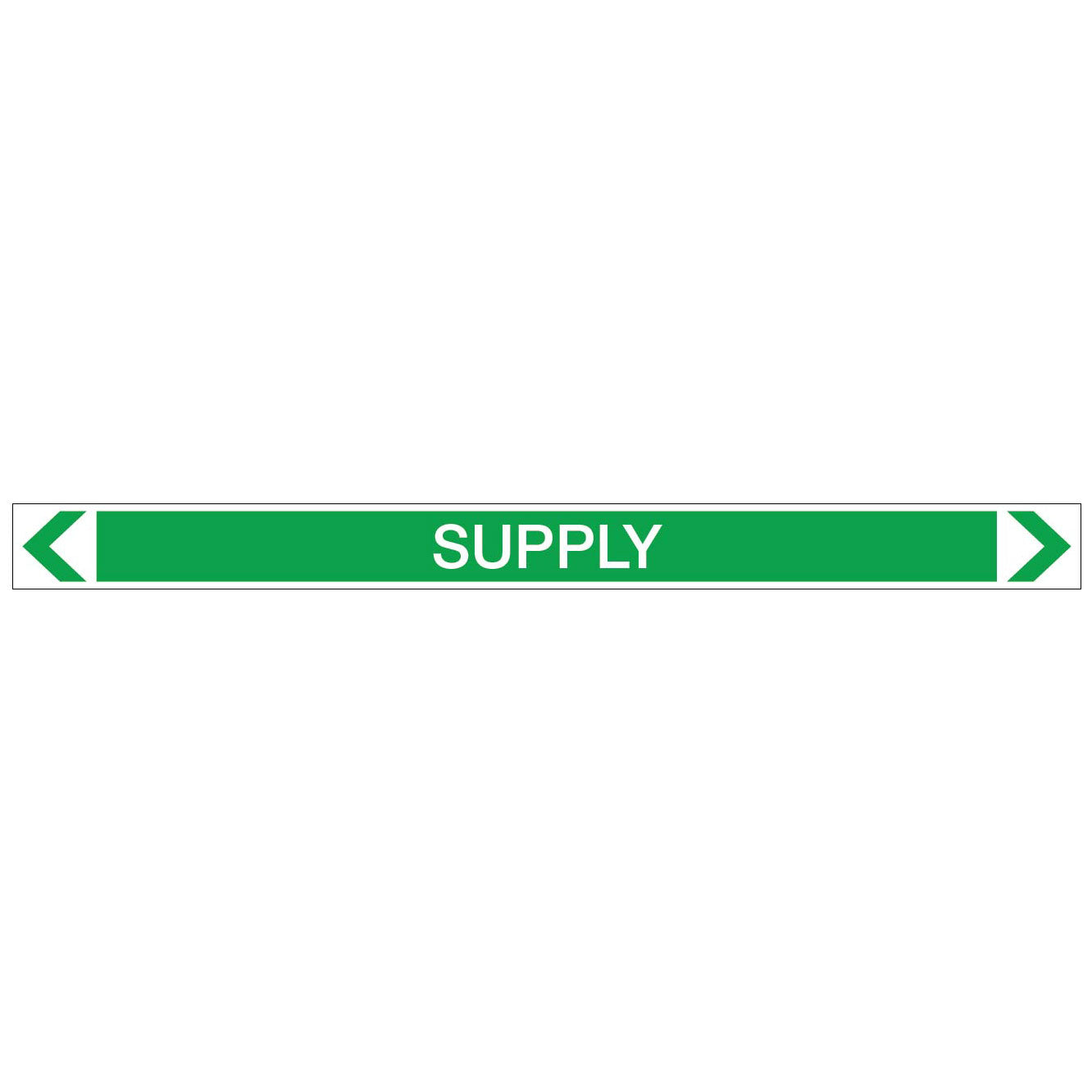 Water - Supply - Pipe Marker Sticker – New Signs