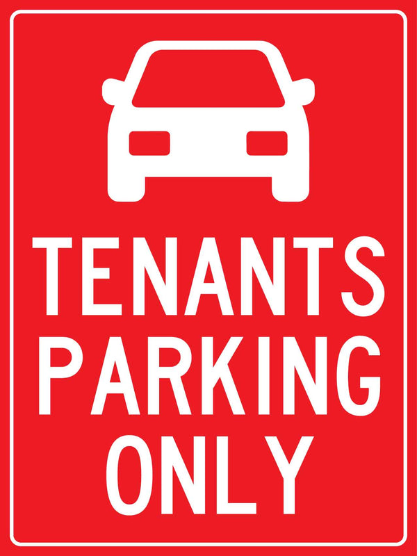 Tenants Parking Only Sign – New Signs