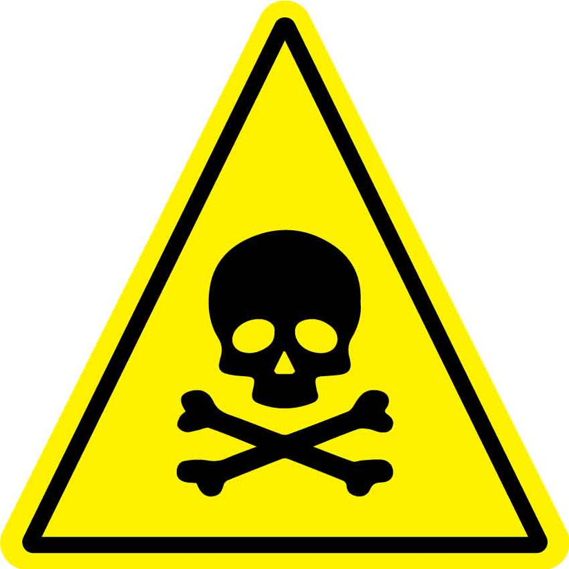 Toxic (Triangle) Decal – New Signs