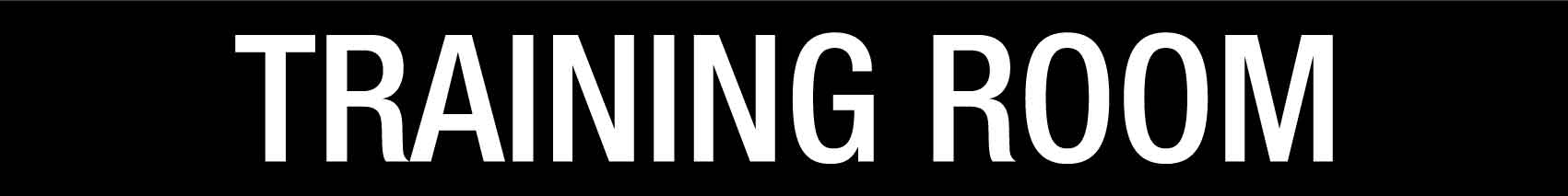 Training Room - Statutory Sign – New Signs