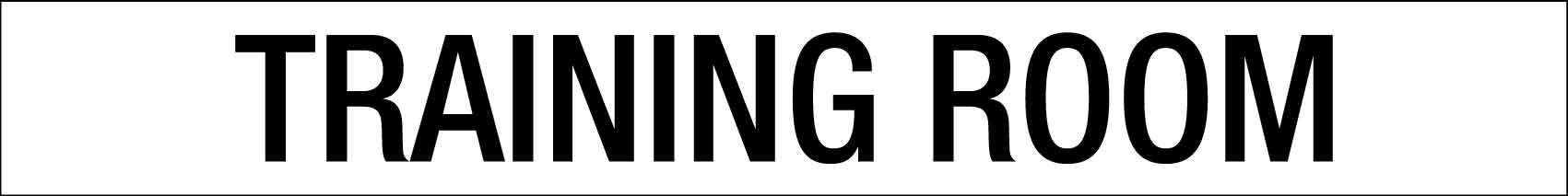 Training Room - Statutory Sign – New Signs
