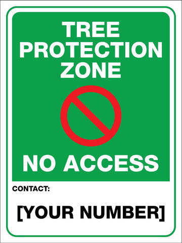 Tree Protection Zone and Area Signage – tagged "Tree Protection Signs ...