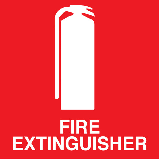 Fire Extinguisher Vehicle Sticker – New Signs
