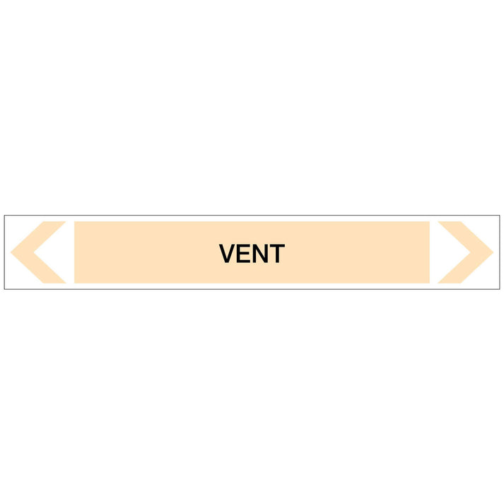 Gases - Vent - Pipe Marker Sticker – New Signs