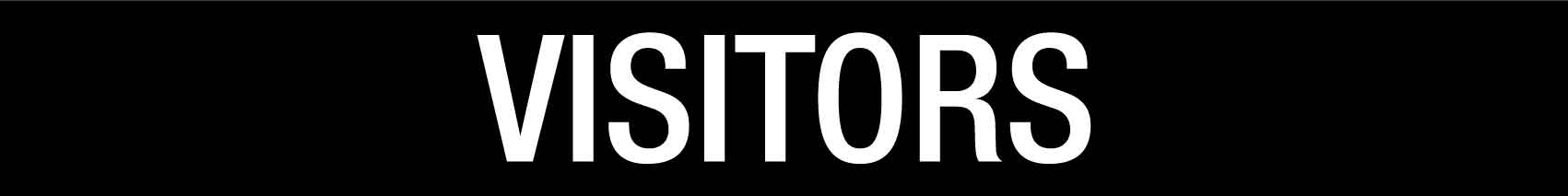 Visitors - Statutory Sign – New Signs