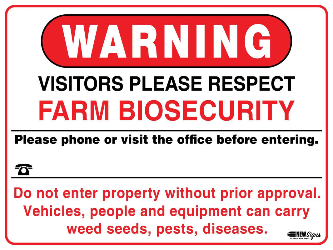 Farm Signs | Custom Farm Entrance & Rural Property Signs – New Signs