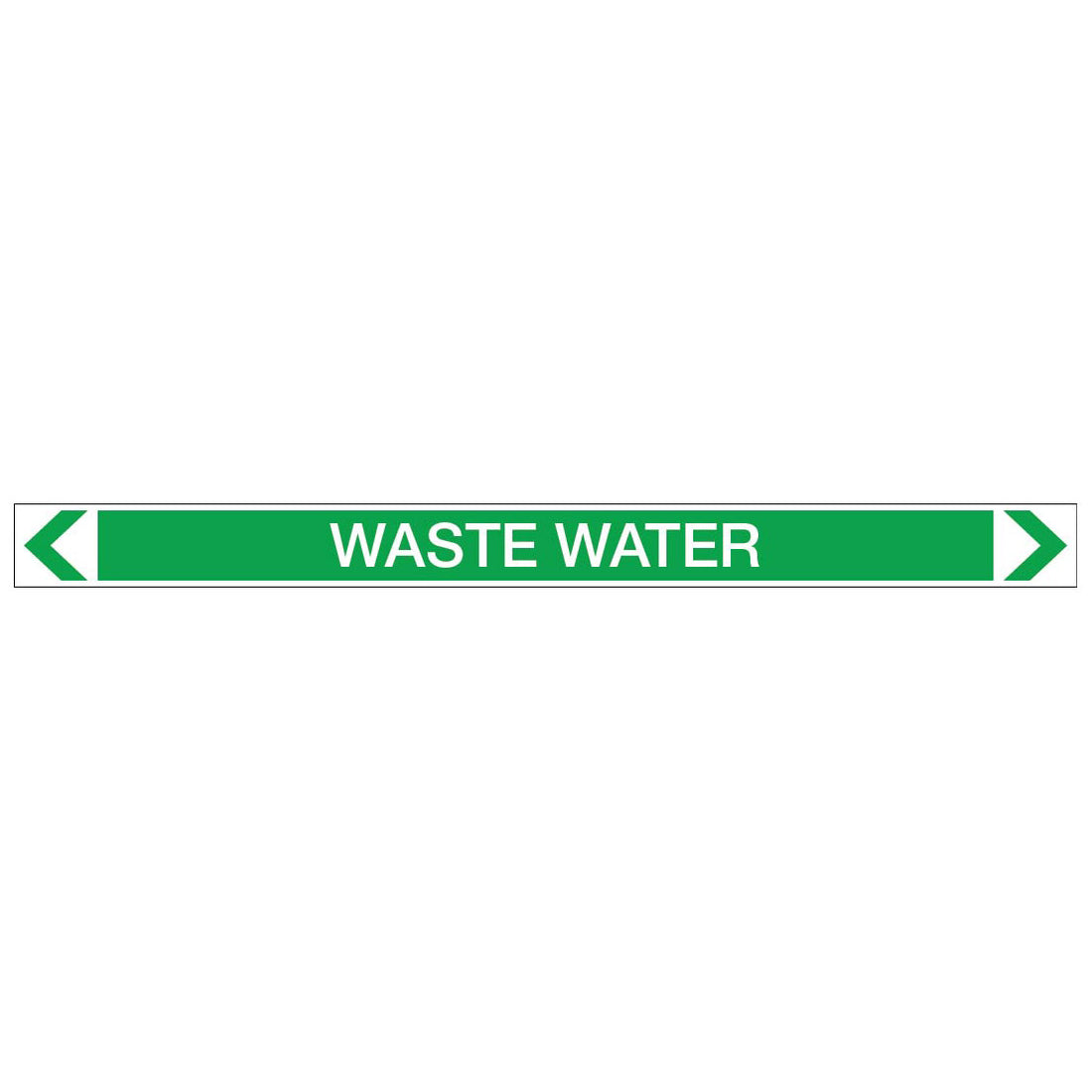 Water - Waste Water - Pipe Marker Sticker – New Signs