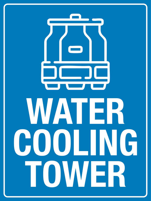 Water Cooling Tower Sign – New Signs