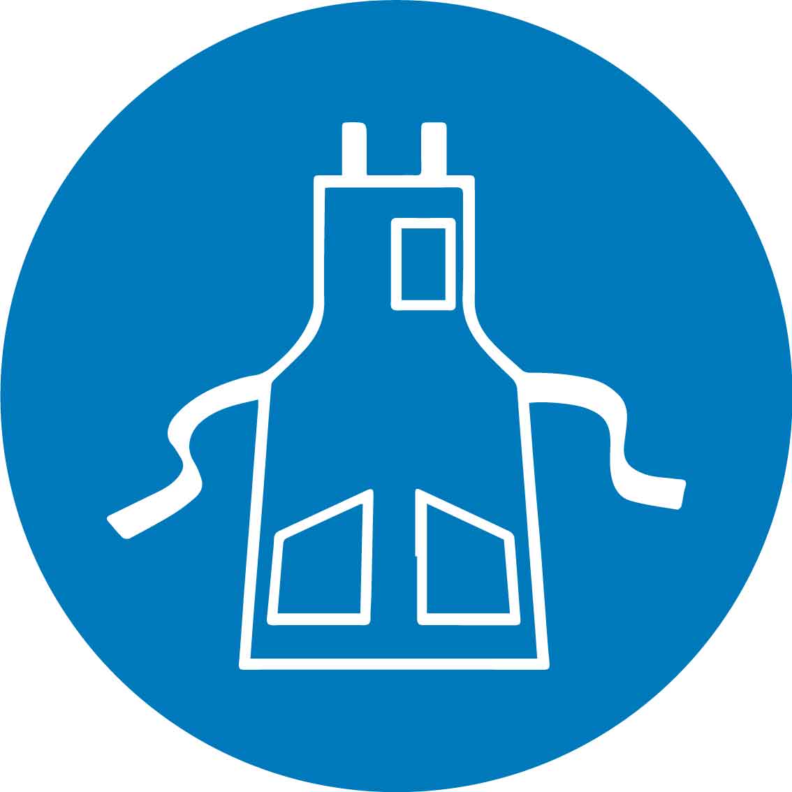 Wear Safety Apron Decal – New Signs