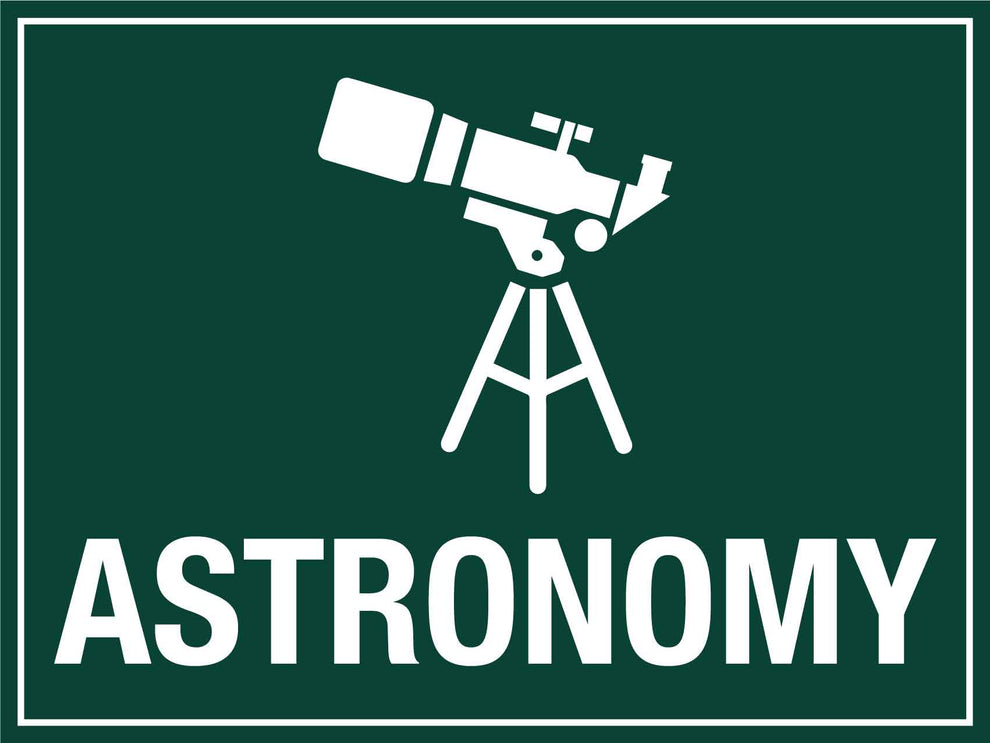 Astronomy Sign – New Signs