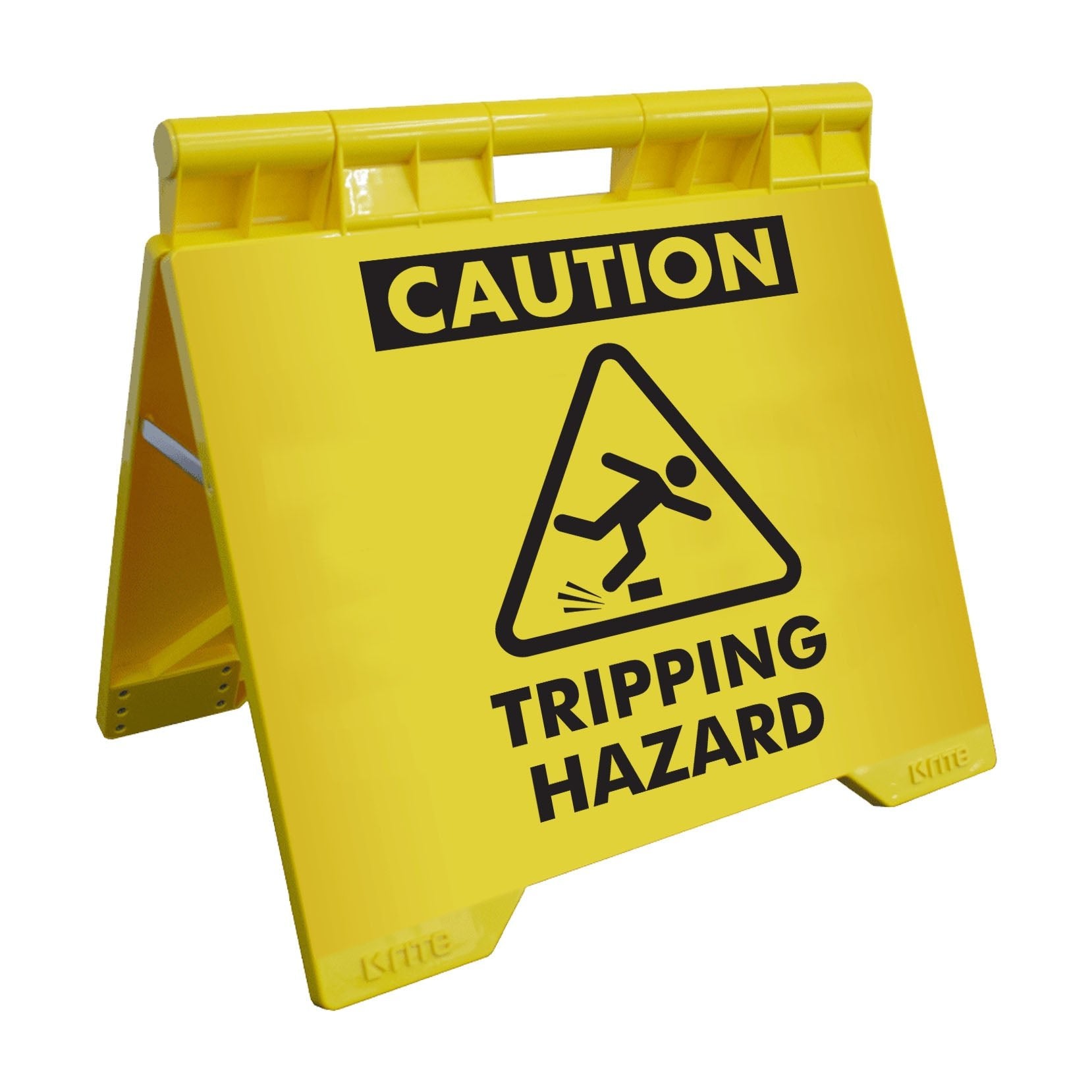 Caution Tripping Hazard - Evarite A-Frame Sign – New Signs
