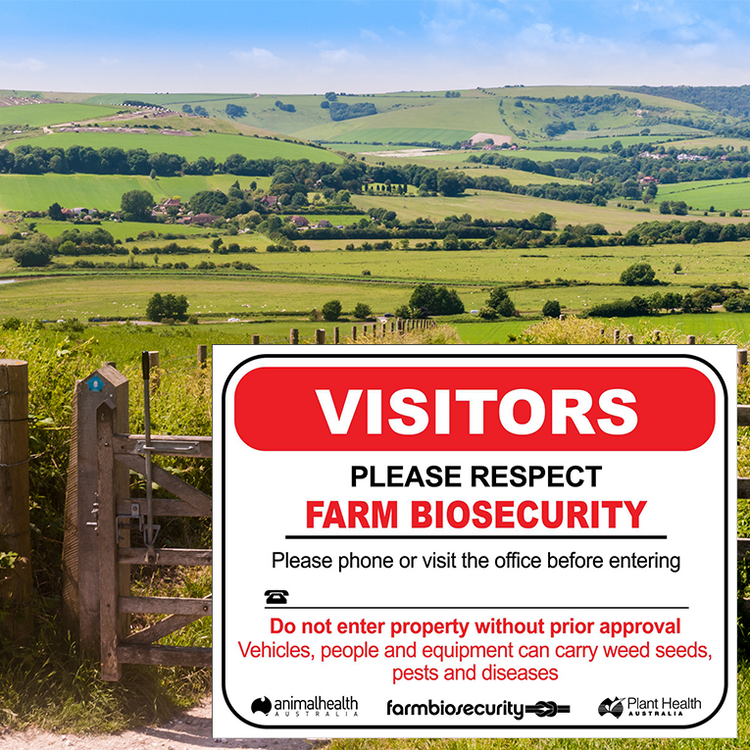 Biosecurity Signs For Farms – New Signs