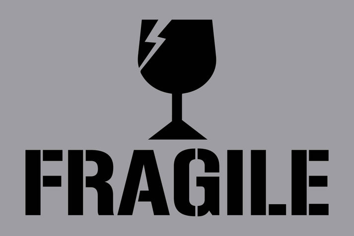 Fragile - Aluminium Composite Stencil – New Signs