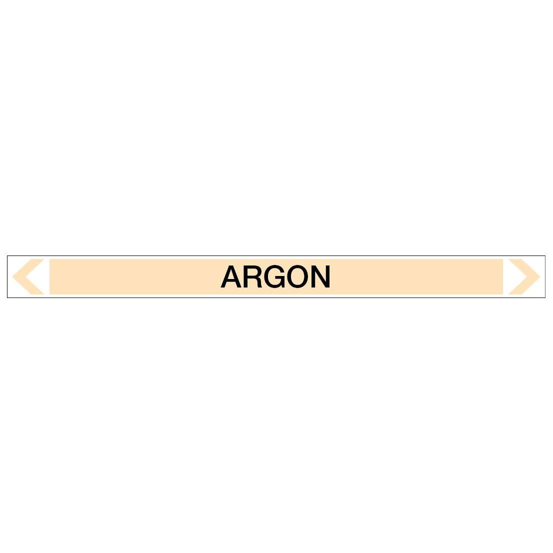 Gases - Argon - Pipe Marker Sticker – New Signs