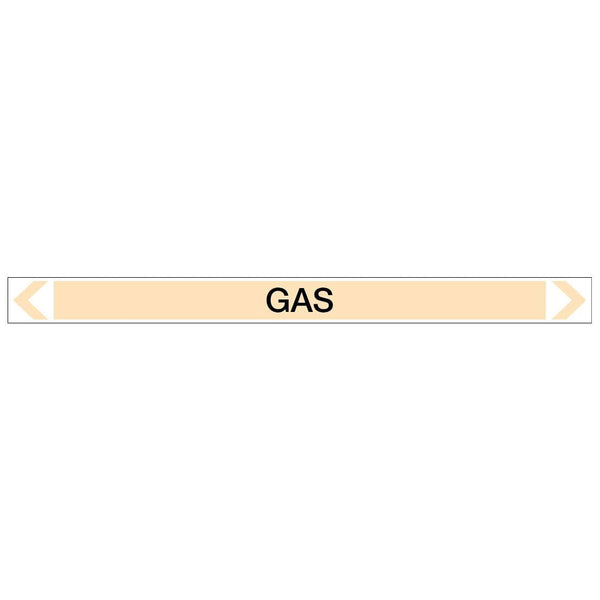 Gases - Gas - Pipe Marker Sticker – New Signs