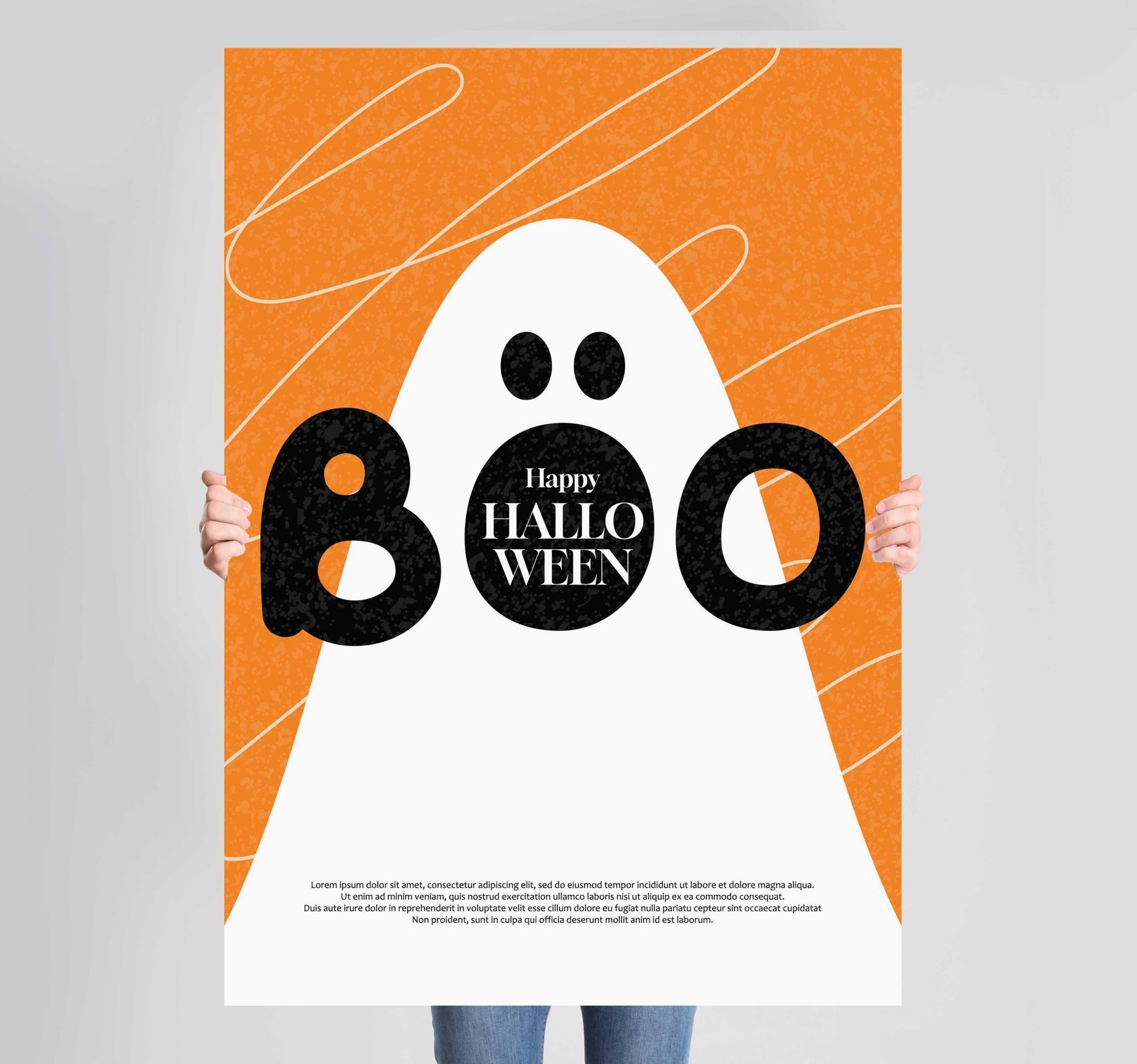 Halloween Boo Poster Wall Art Prints – New Signs