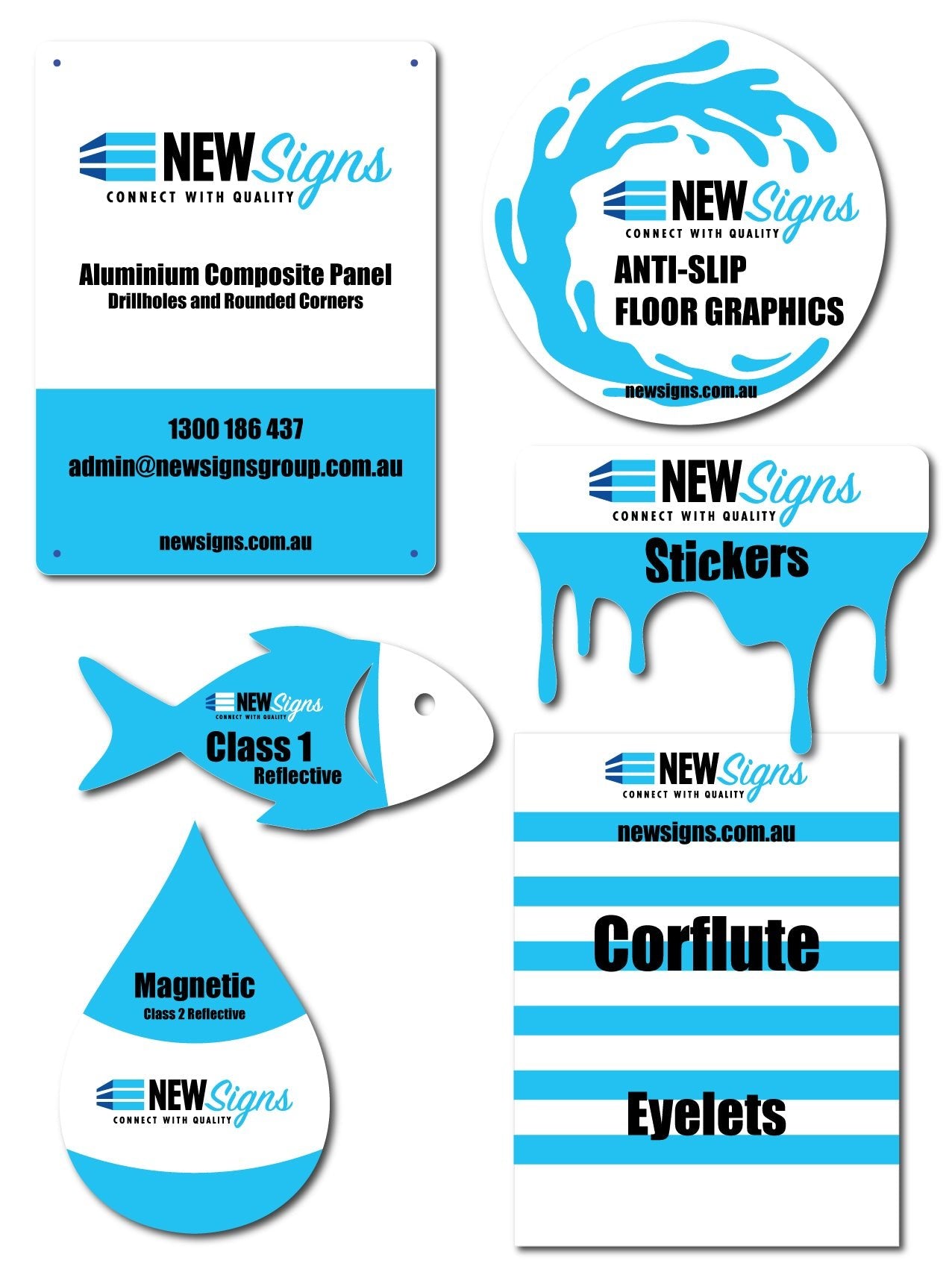 New Signs Sample Packs