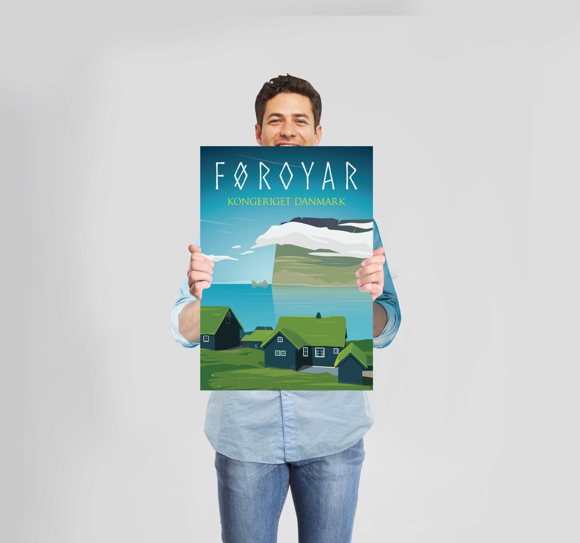 Places Foroyar Poster Wall Art Prints – New Signs