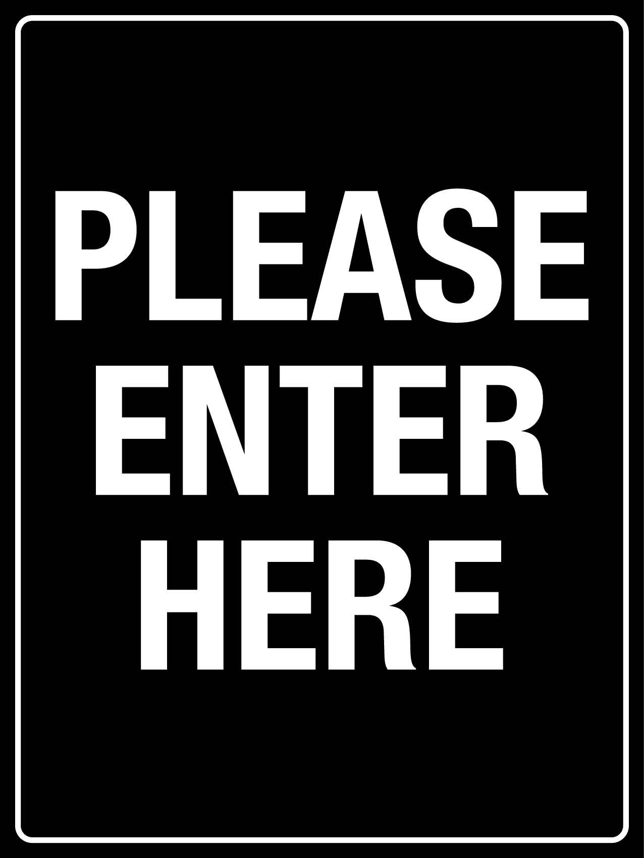 Enter Signage | Entry Signs | Do Not Enter Signs – New Signs