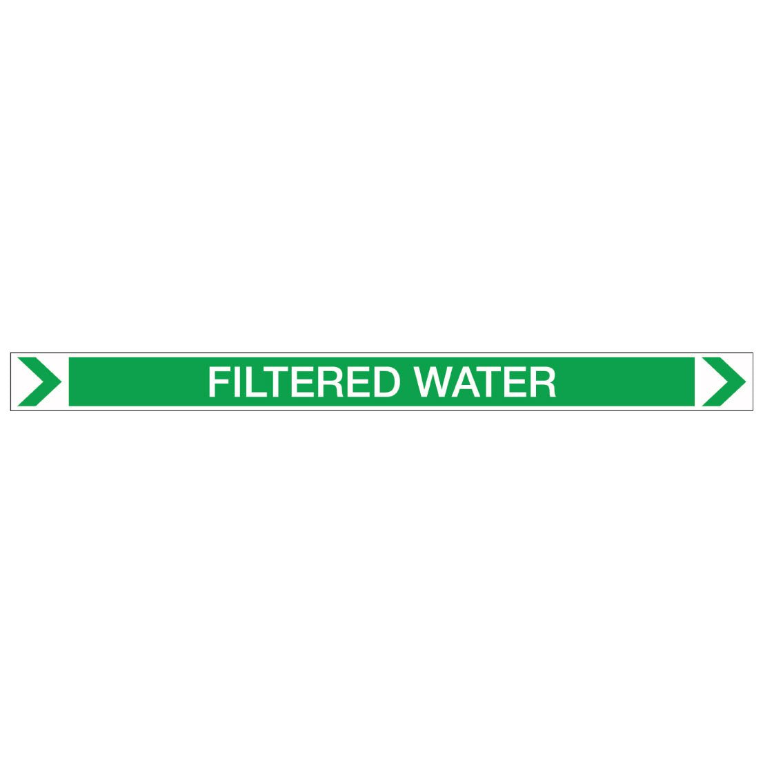 Pool/Spa - Filtered Water (Right) - Pipe Marker Sticker – New Signs