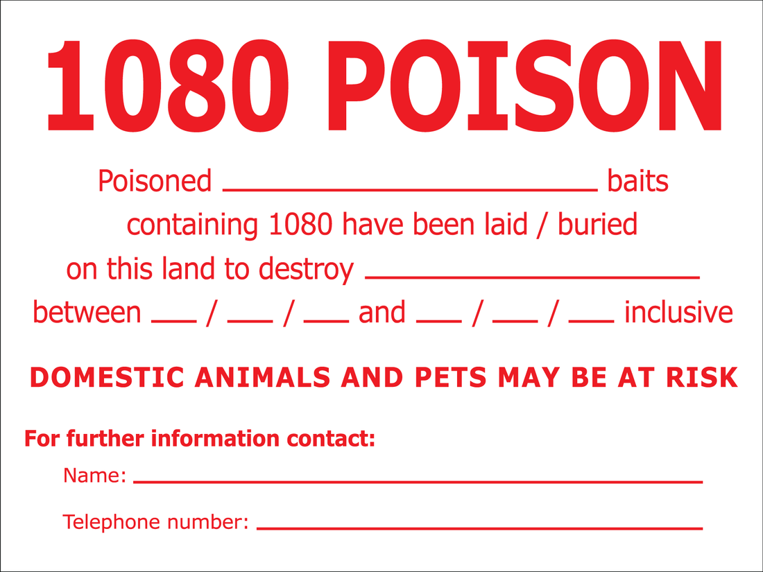 1080 Poison Chart Sign – New Signs