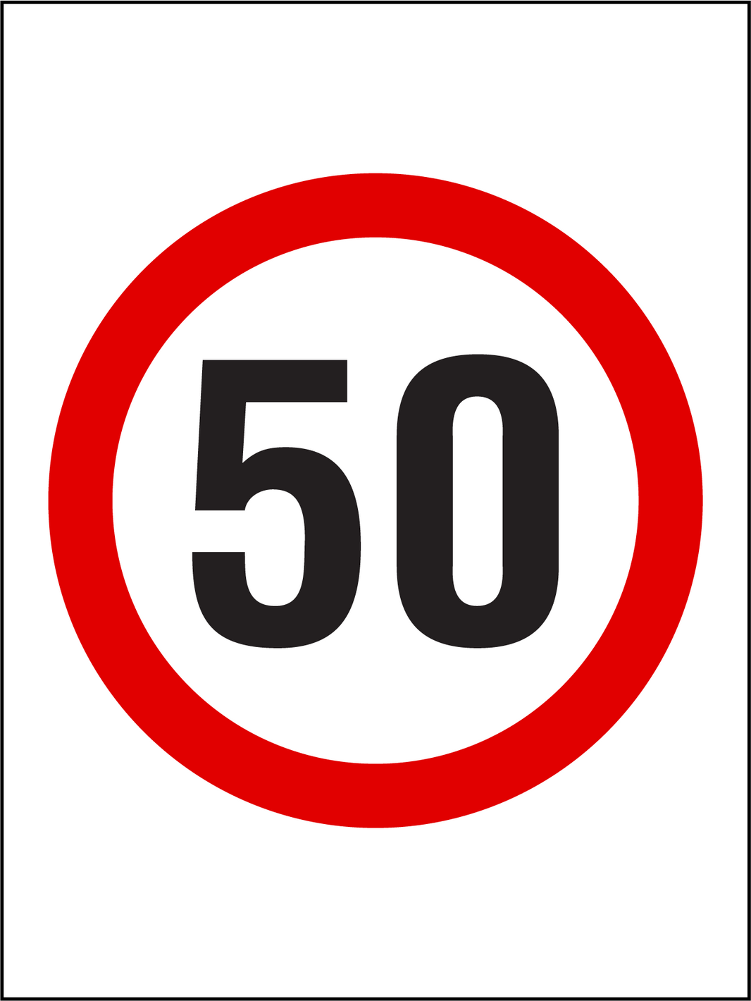 Speed Limit Signs | Speed Signage | Speed Zones – New Signs