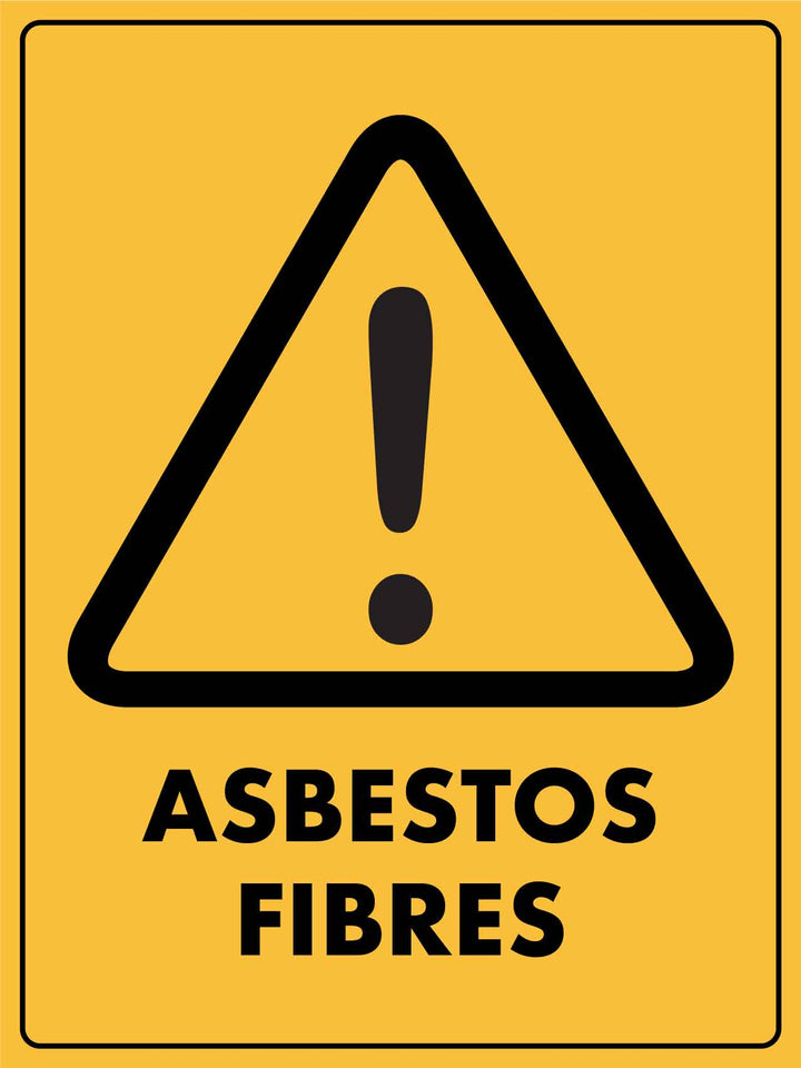 Asbestos Stickers, Warning Labels & Hazard Signs - New Signs