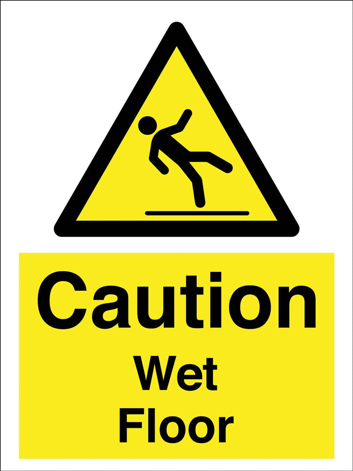 Slippery When Wet" Signs for Maximum Safety | New Signs