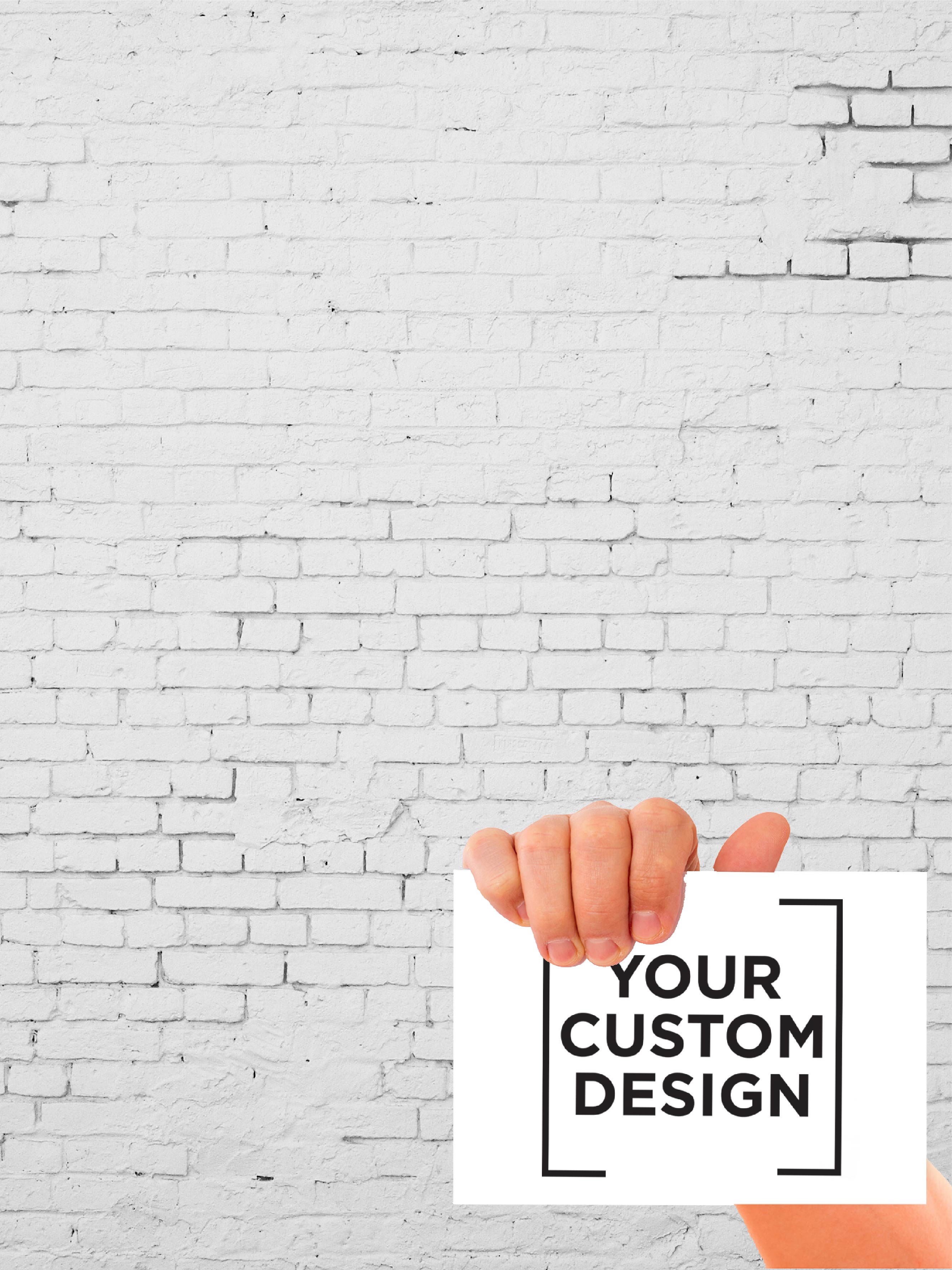 Custom Vinyl Sticker Signs – New Signs