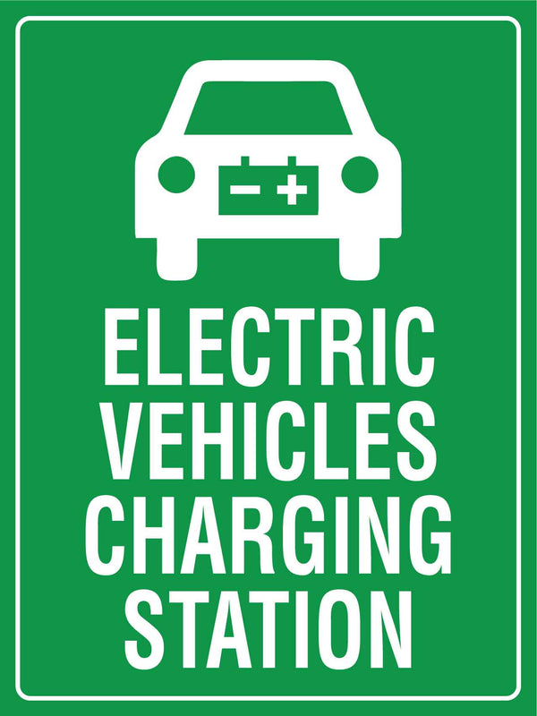 Electric Vehicles Charging Station Sign – New Signs