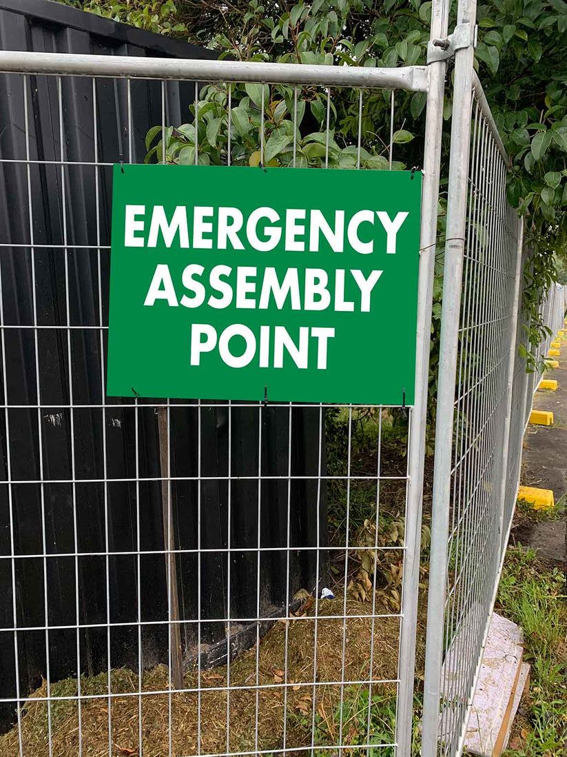 Emergency Assembly Point Sign – New Signs
