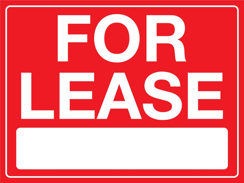 For Lease Sign – New Signs