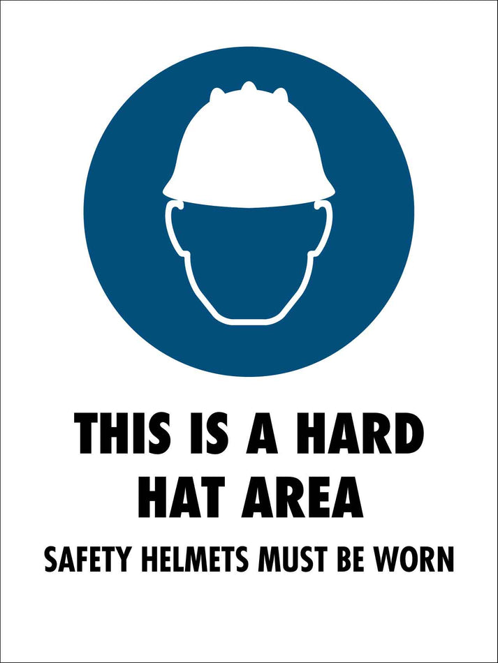 Hard Hat Area Sign – New Signs