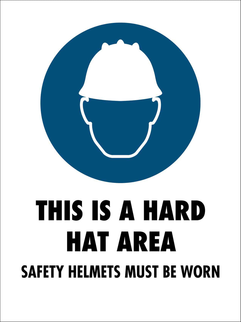 Hard Hat Area Sign – New Signs