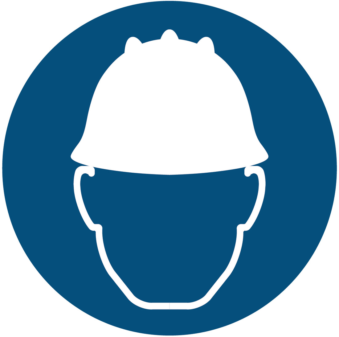 Hard Hat Symbol Decal – New Signs